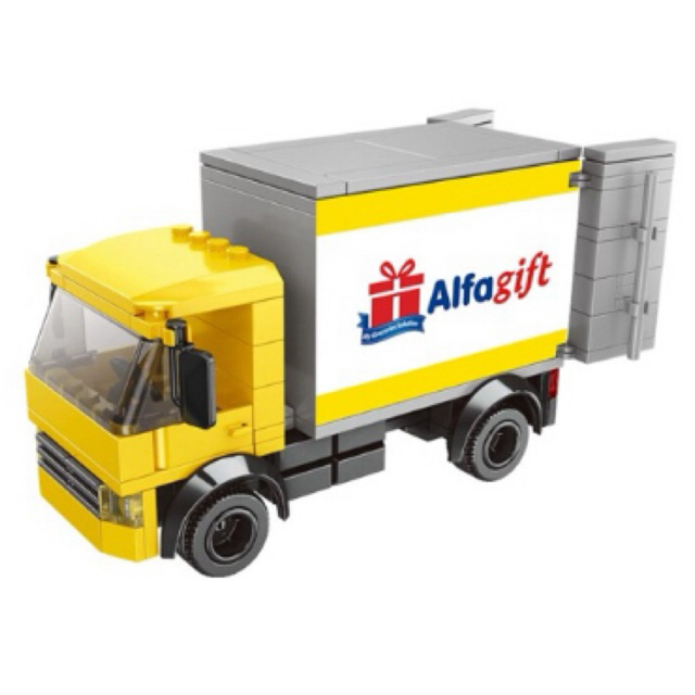 Jual Alfa Bricks Toy Collection Mainan Truck Delivery | Shopee Indonesia