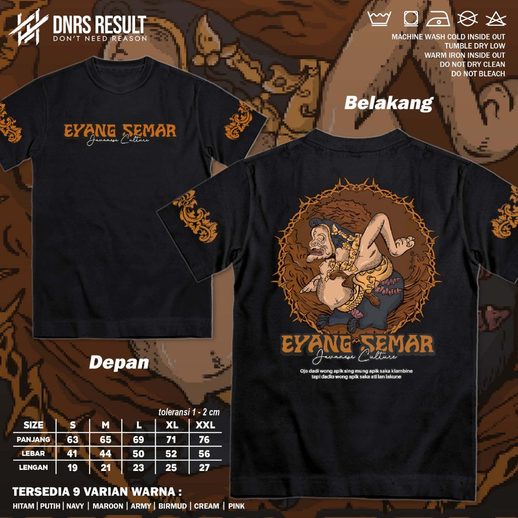 Jual DNRS Kaos Jawa Eyang Semar - Baju Distro Bijak Jowo Wayang ...