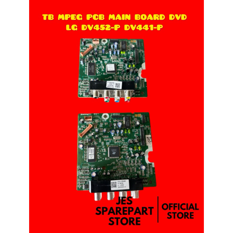 Jual TB MPEG PCB MAIN BOARD DVD LG DV452-P DV441-P | Shopee Indonesia