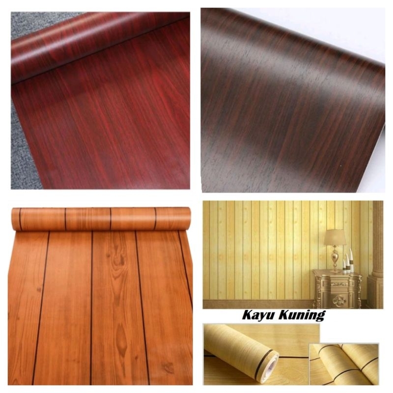 Jual Sticker Meja Kayu Stiker Kayu Sticker Pintu Kayu Sticker Triplek ...