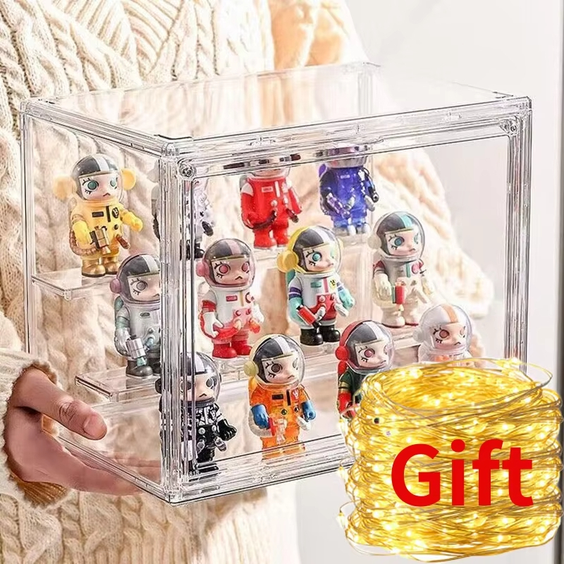 Jual Transparent Storage Box 33.5*26*18cm/Display Box/Tas Transparant ...