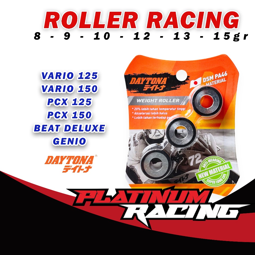 Jual PCX 150 Roller Daytona Vario 125 Vario 150 PCX ADV 150-160 Racing ...