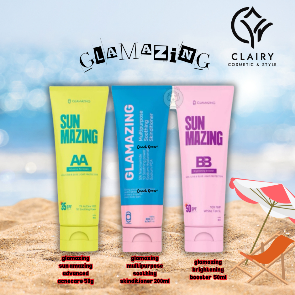 Jual [CLAIRY] GLAMAZING MULTIPURPOSE SOOTHING SKINDITIONER 200ML ...