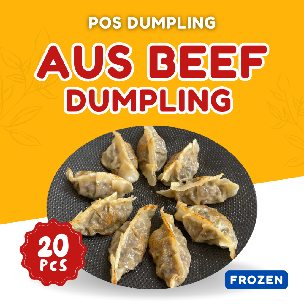 Jual DIMSUM PREMIUM AUS BEEF DUMPLING / GYOZA HALAL FROZEN (20 PCS ...