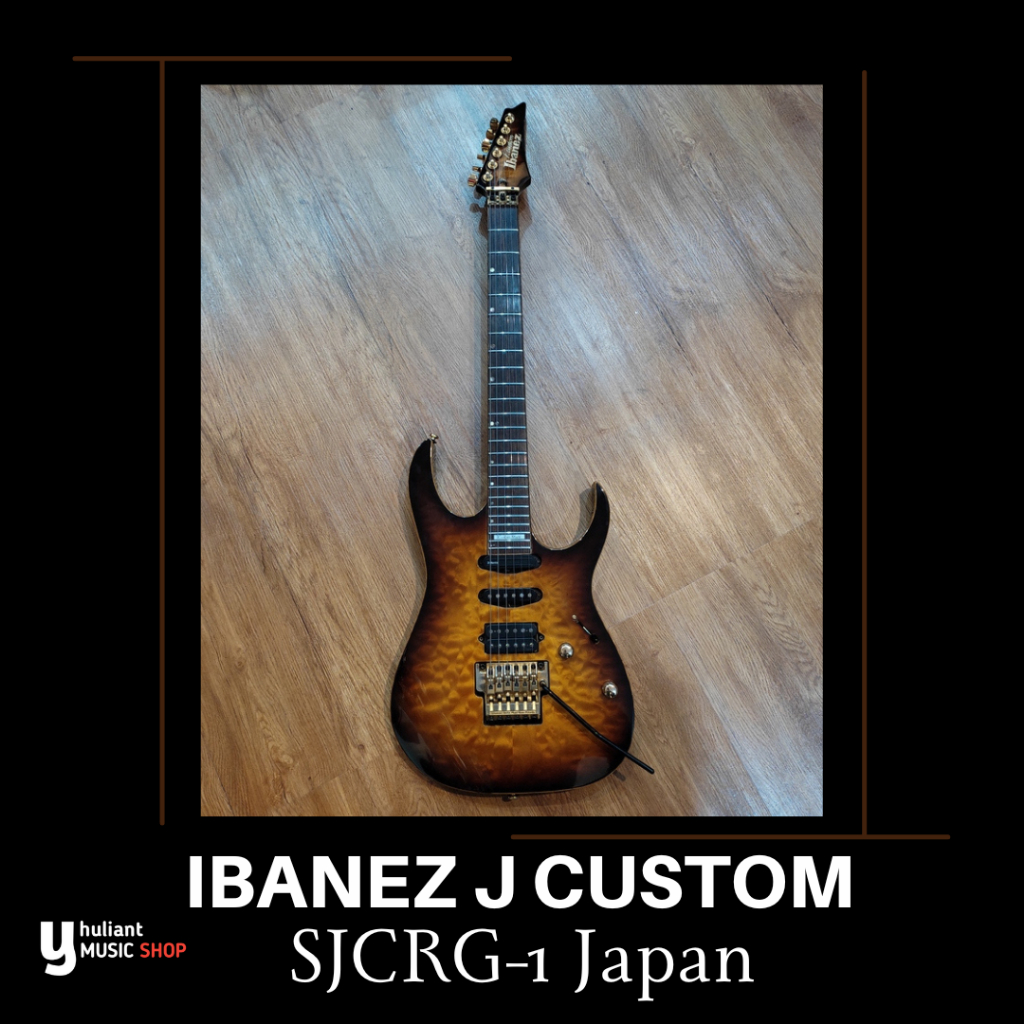 Jual Ibanez SJCRG1 J Custom Original Made in Japan second Good | Shopee Indonesia