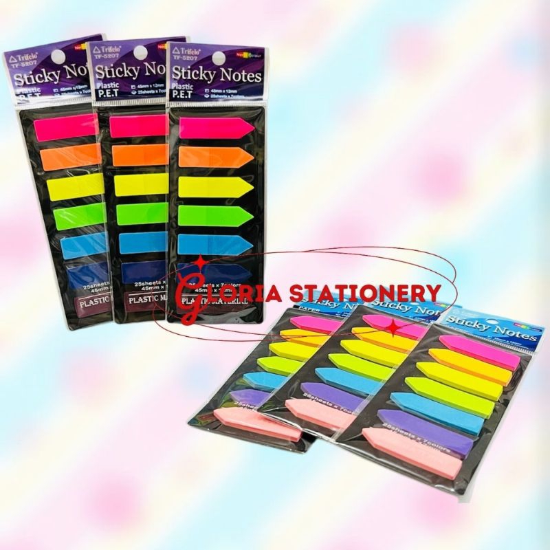 Jual Sticky Notes TF 5207 Trifelo/Sticky notes TF 5208 TRIFELO | Shopee ...