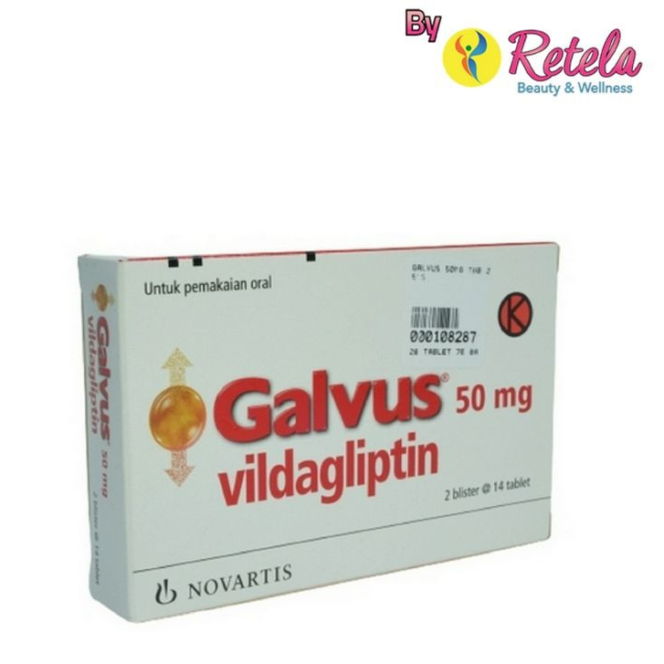 Jual GALVUS 50MG 1 BOX 28 TABLET | Shopee Indonesia