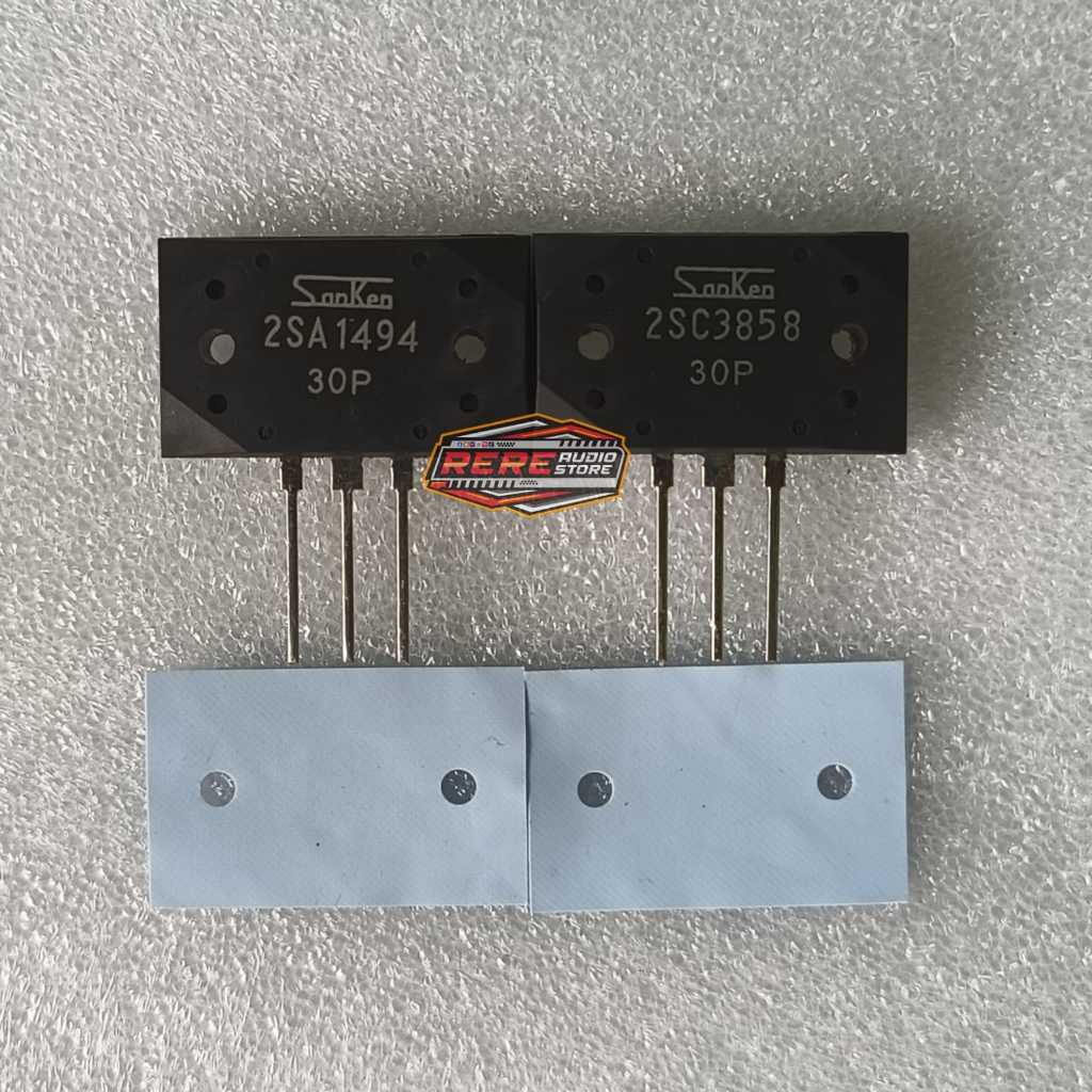 Jual Final Transistor SANKEN Super 2SA 1494 dan 2SC 3858 2SA1494 ...