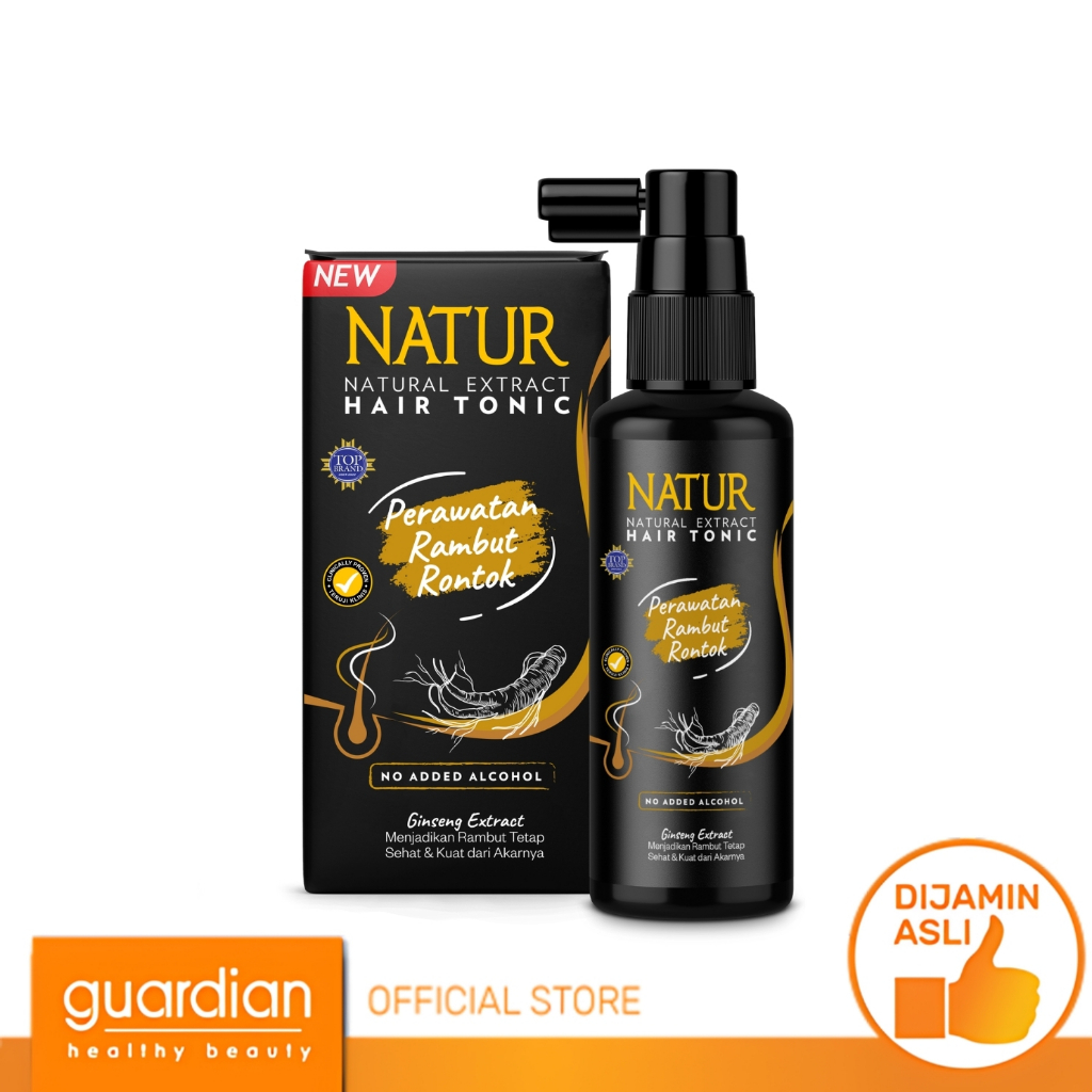 Jual Natur Hair Tonic Ginseng 90Ml - Tonik Rambut Rontok / Anti Hair ...