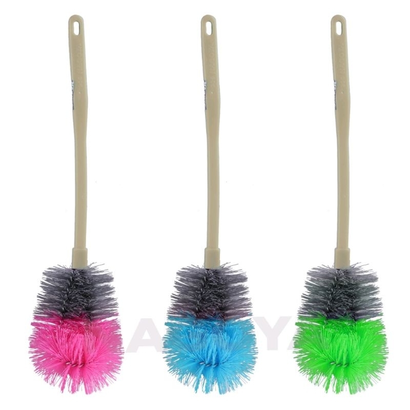 Jual sikat WC gepeng sikat oval kloset sikat lengkung toilet nylon ...