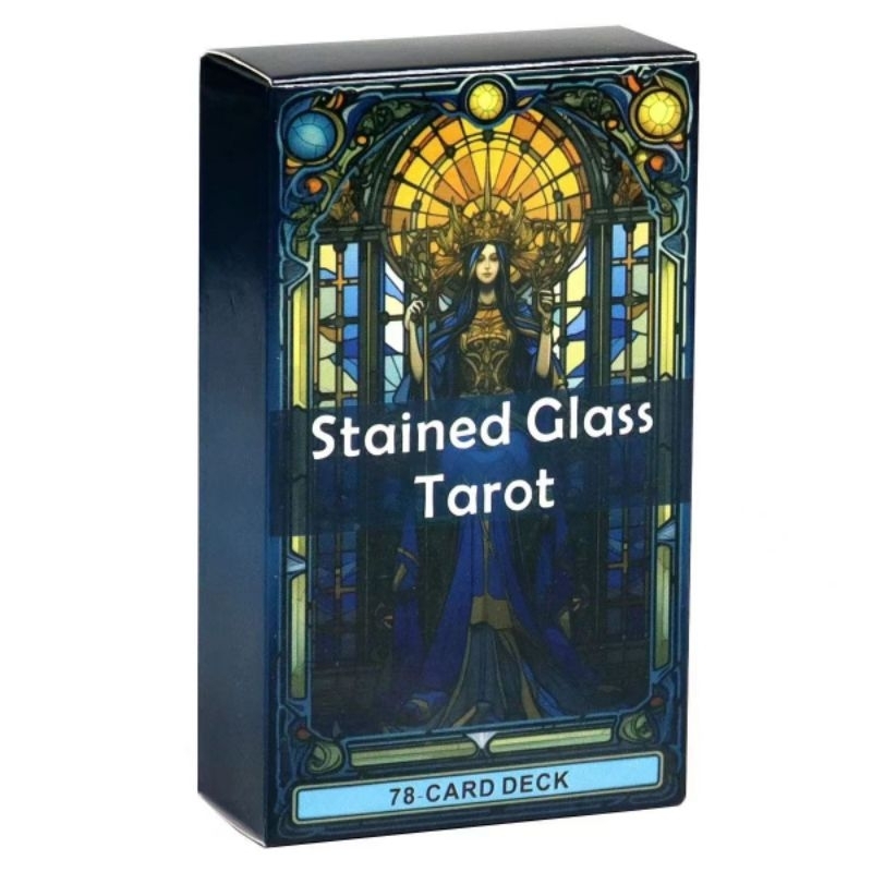 Jual Stained Glass Tarot 78 card deck | Shopee Indonesia