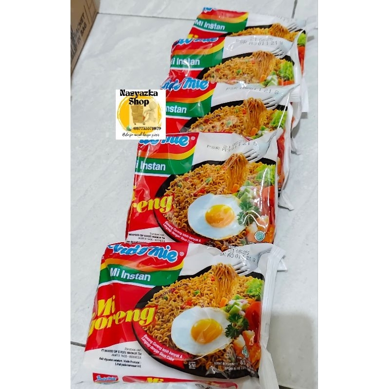 Jual INDOMIE GORENG PROMO SEPAKET ISI 5 / MIE GORENG INDOMIE | Shopee ...