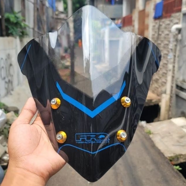 Jual VISOR YAMAHA VIXION NEW ADVANCE 2015/2016 MODEL BLACK SERIES ...
