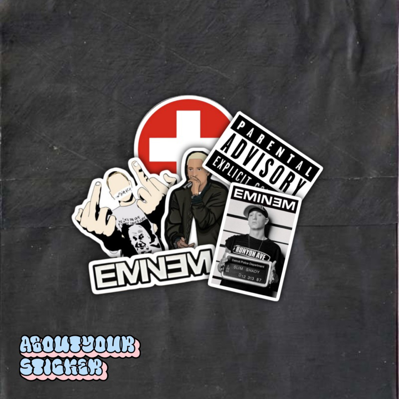 Jual STICKER PACK EMINEM VOL 1 isi 6pcs | Shopee Indonesia