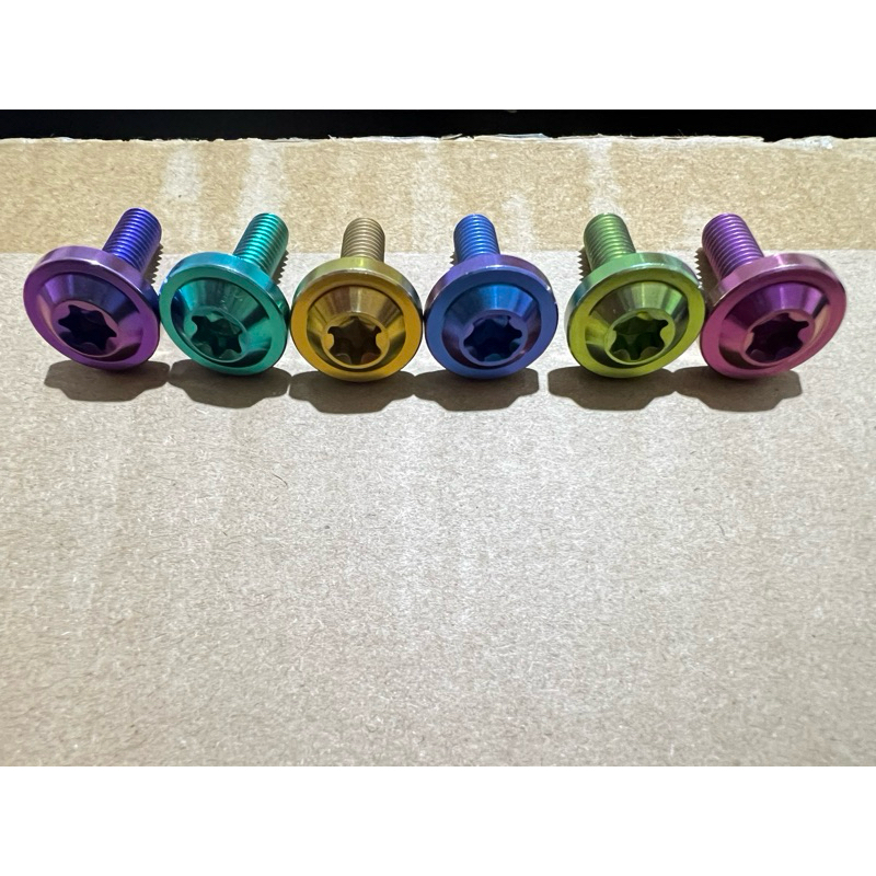 Jual Baut Titanium Gr5 M5 x 15mm Drat 8 (BIG HEAD) | Shopee Indonesia