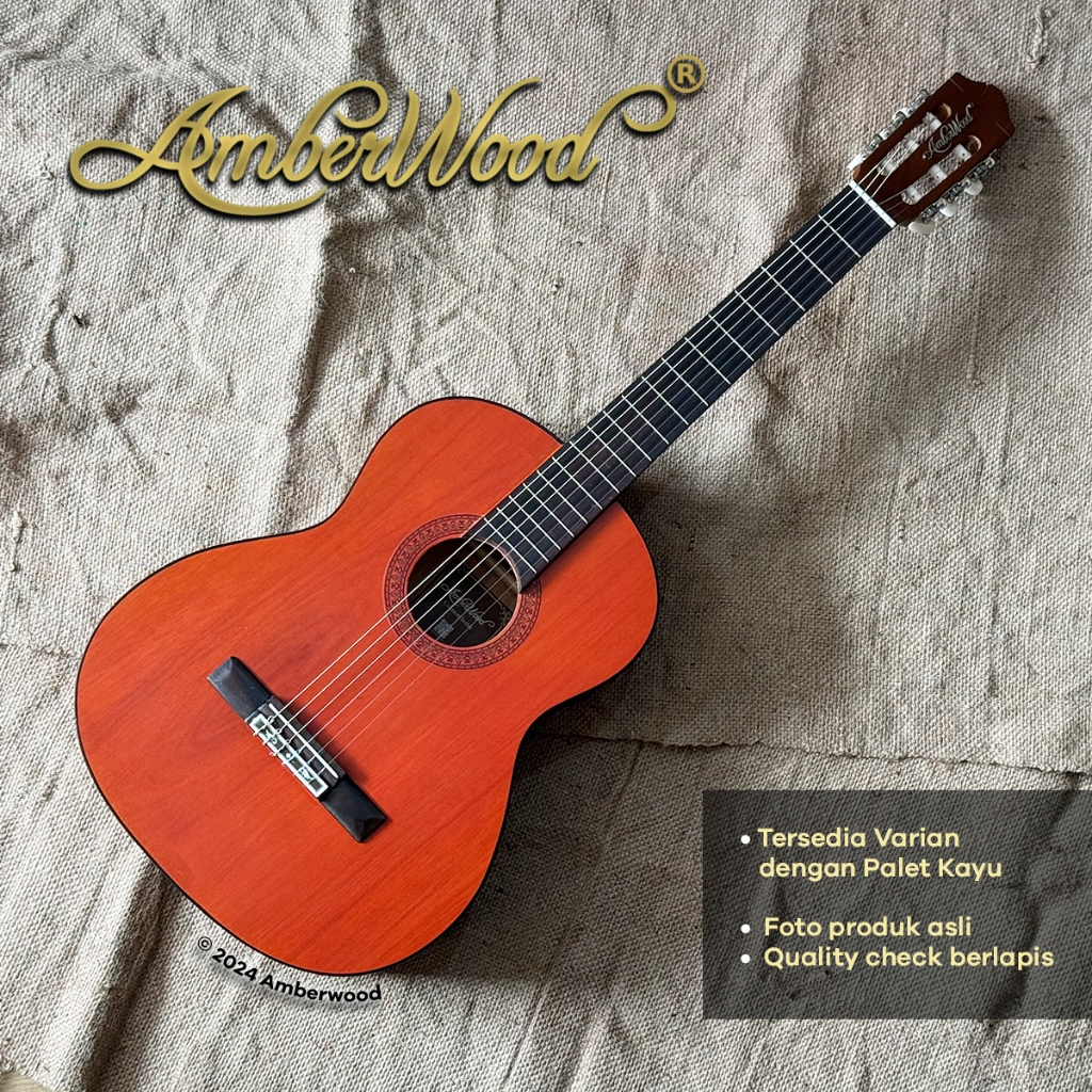 Jual Gitar Klasik AMBERWOOD - Corazon Series C-01 - Classical Guitar ...