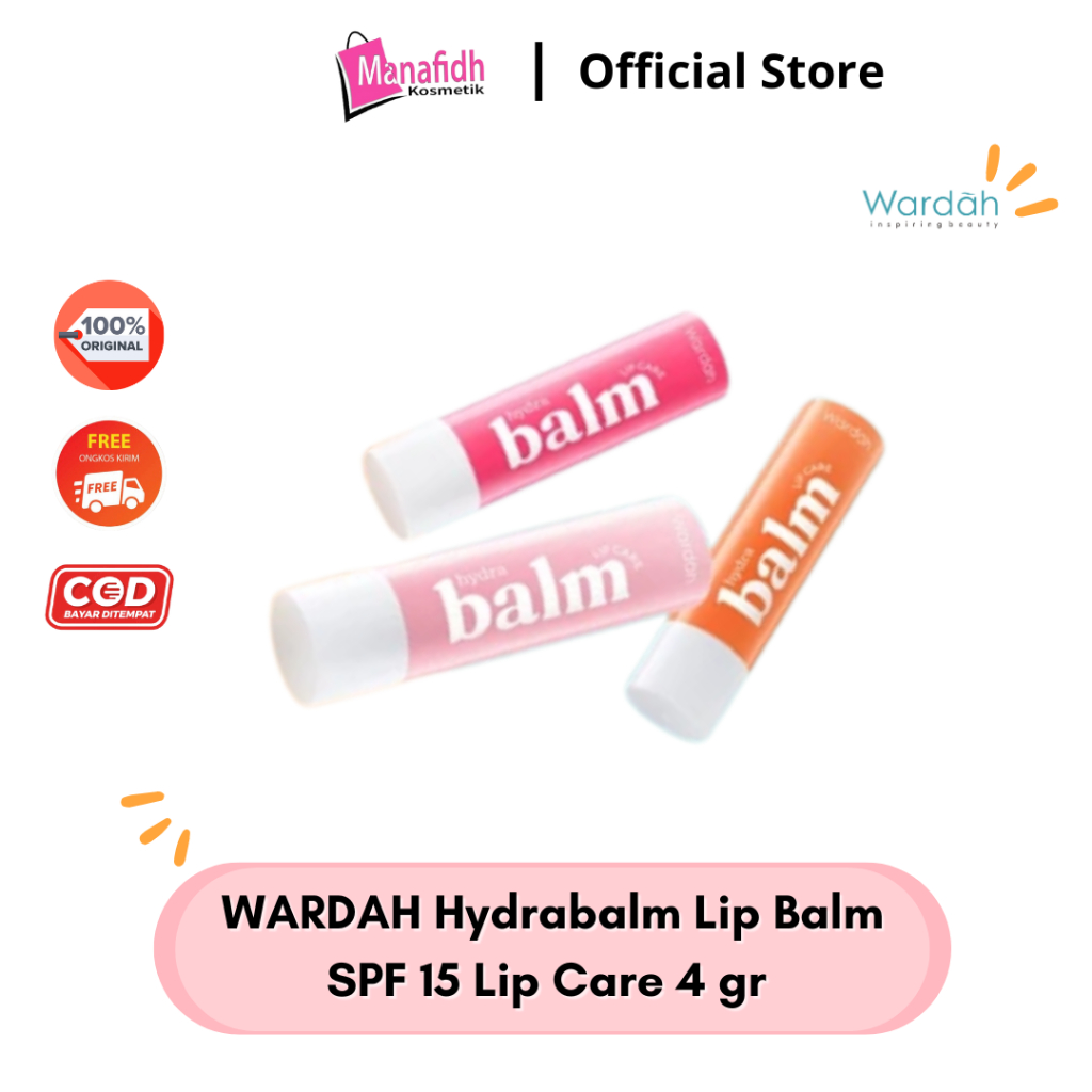 Jual [KEMASAN BARU] Wardah Hydrabalm Lip Balm SPF 15 | Shopee Indonesia