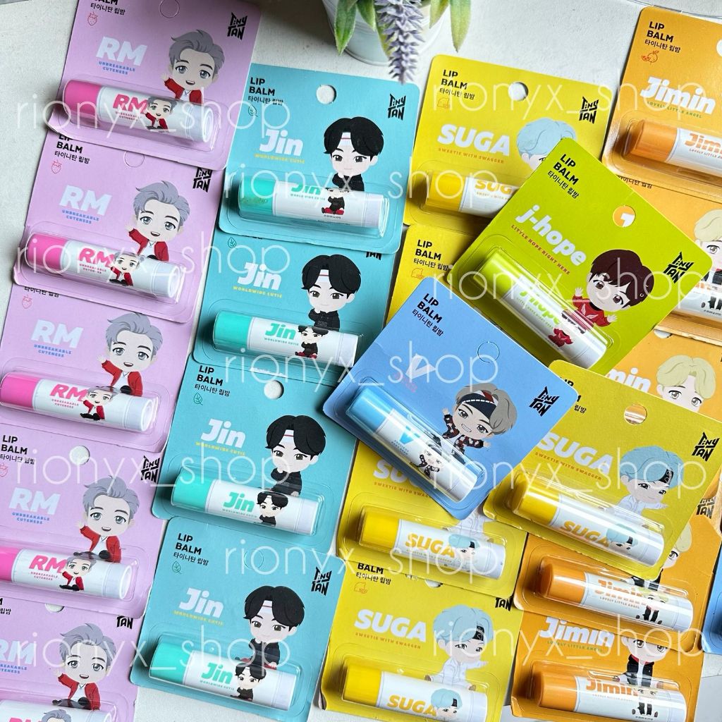 Jual [READY STOCK] SALE BTS TINYTAN LIPBALM OFFICIAL | Shopee Indonesia