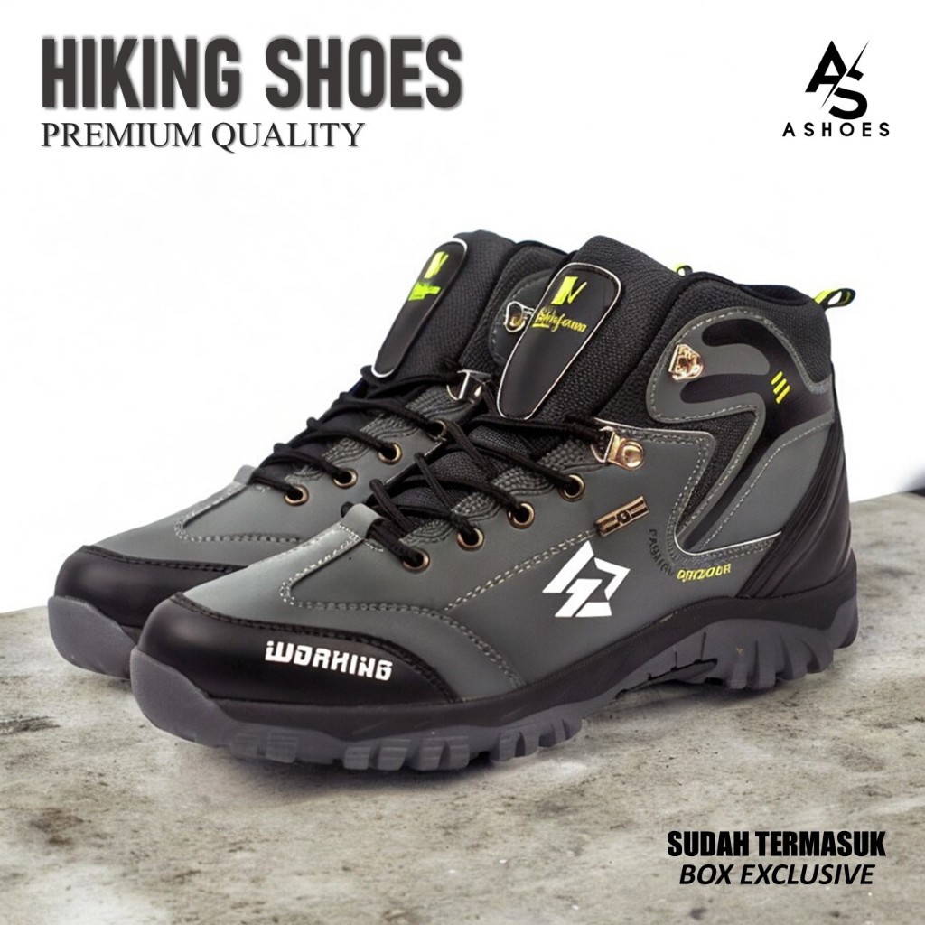 Jual Sepatu Gunung Pria Wanita Original 100% Hiking Shoes Sepatu ...