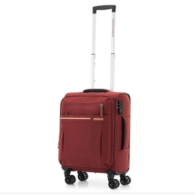 Jual American Tourister Skyblaze Koper Softcase Expand TSA Size Cabin ...