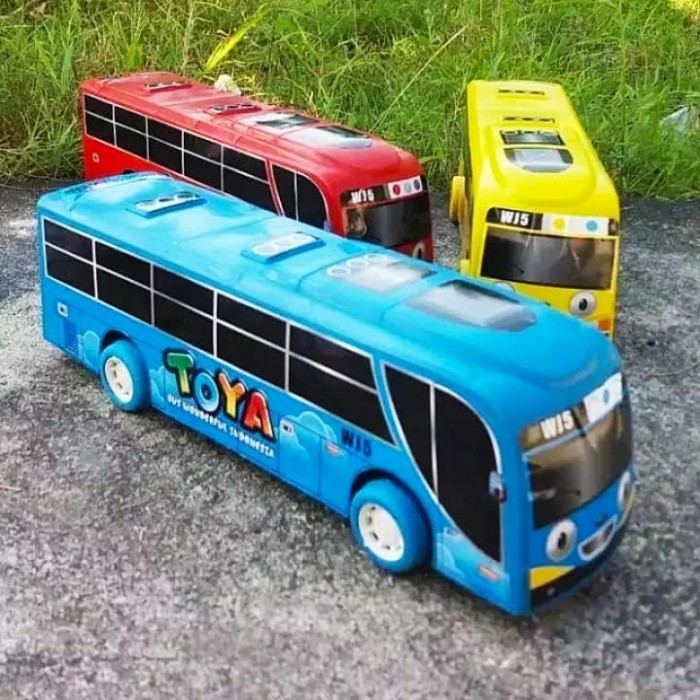Jual MJ Mainan Bus Toya Mobil Mobilan The Little Bus Toya Anak Laki ...