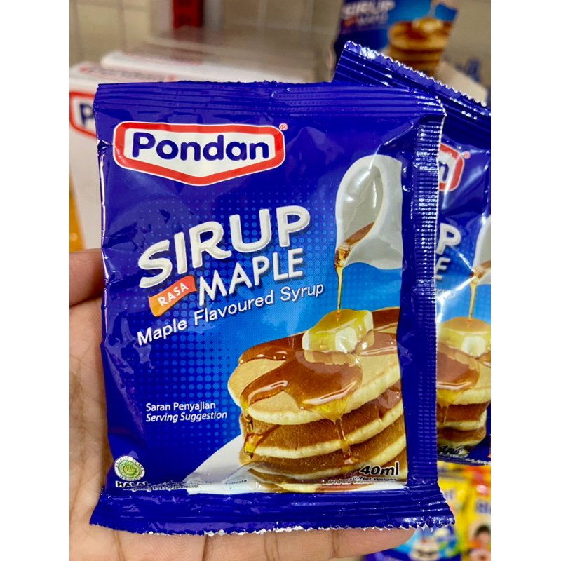 Jual Pondan sirup maple sachet | Shopee Indonesia
