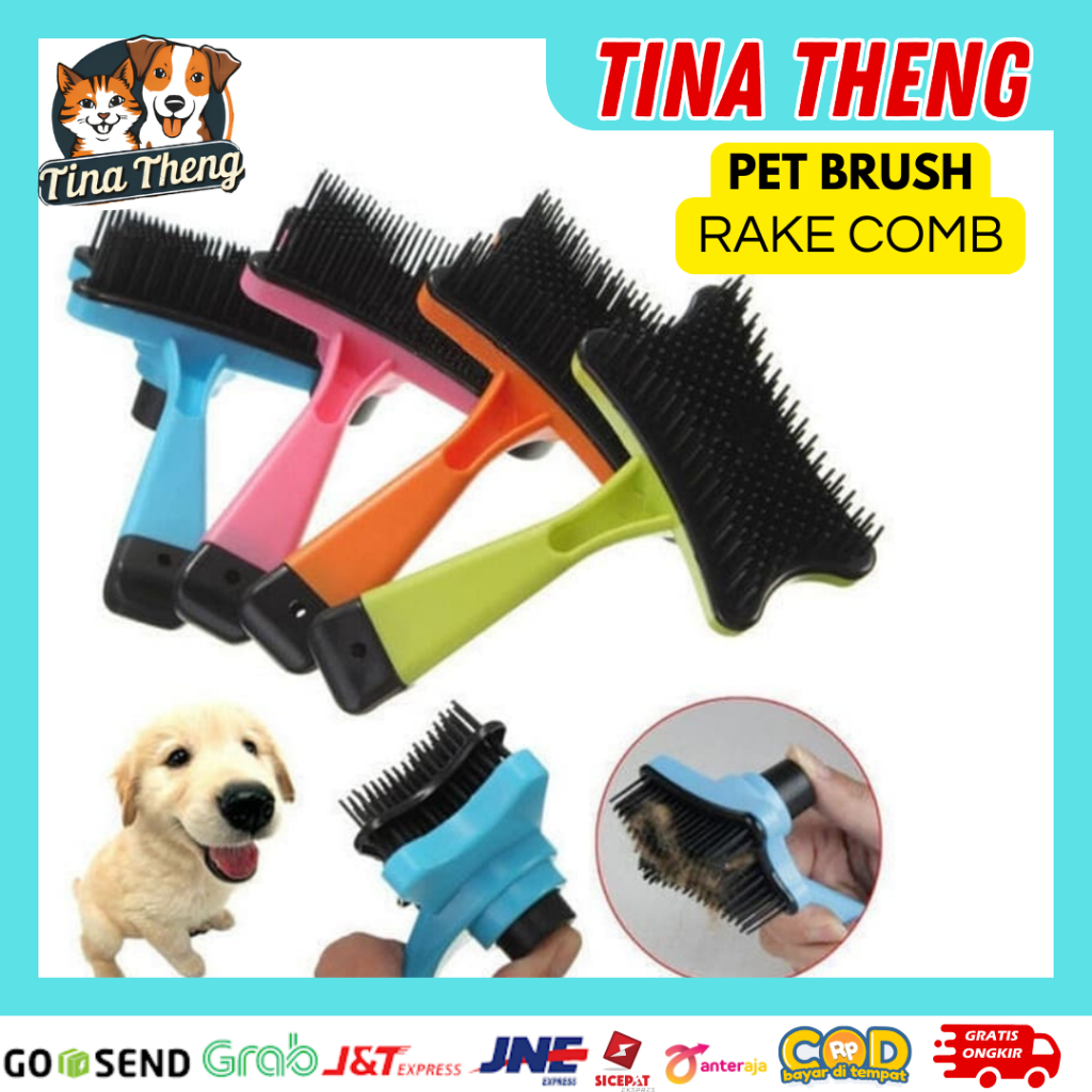 Jual Sisir Bulu Hewan Kucing Anjing Kelinci - Pet Grooming "WHITE CARD ...