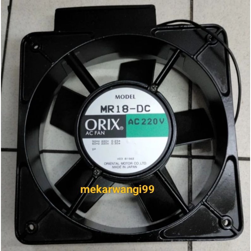 Jual Fan Orix MR18-DC 220VAC 18cm Made in Japan | Shopee Indonesia