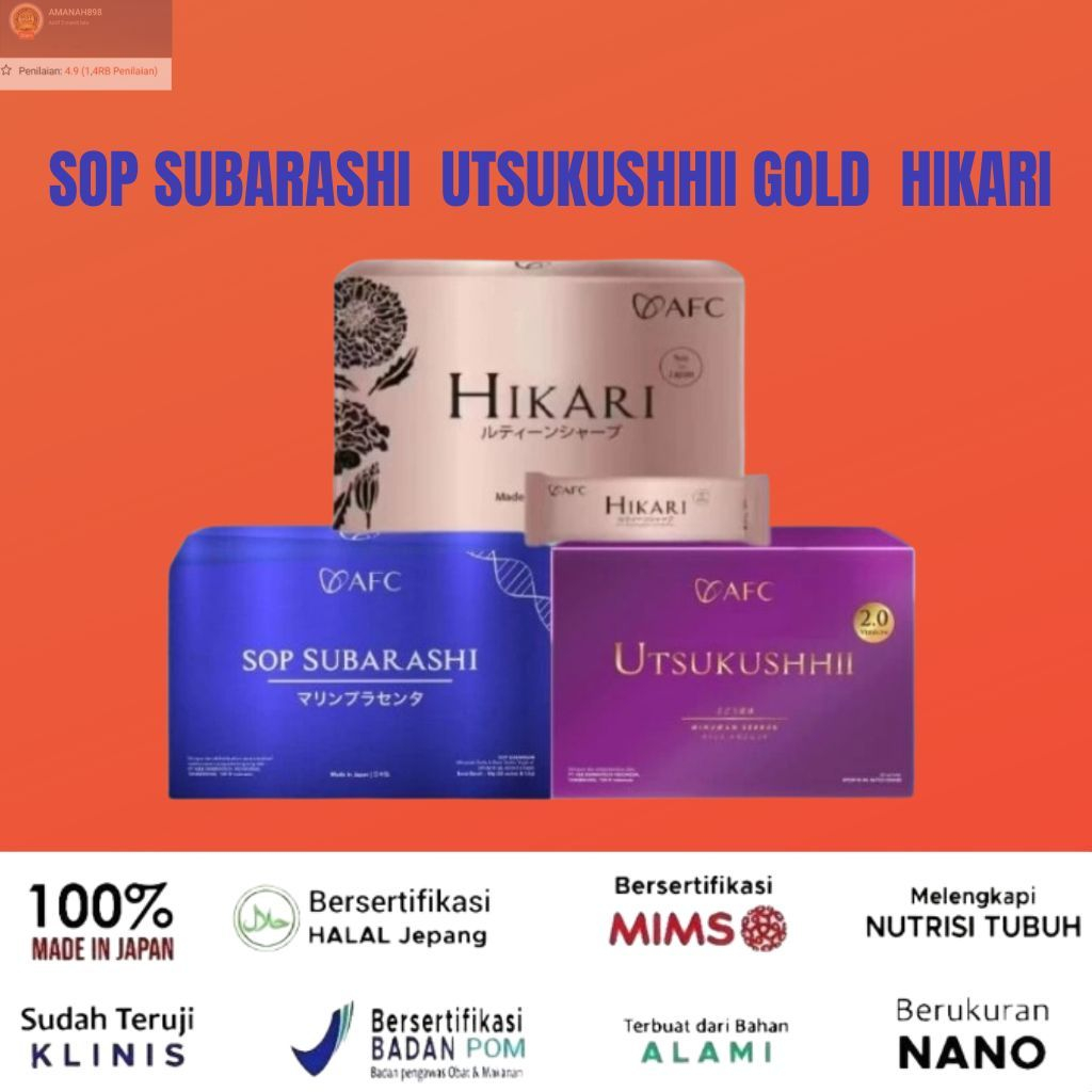 Jual SOP Subarashi Utsukushhii Hikari Original | Shopee Indonesia