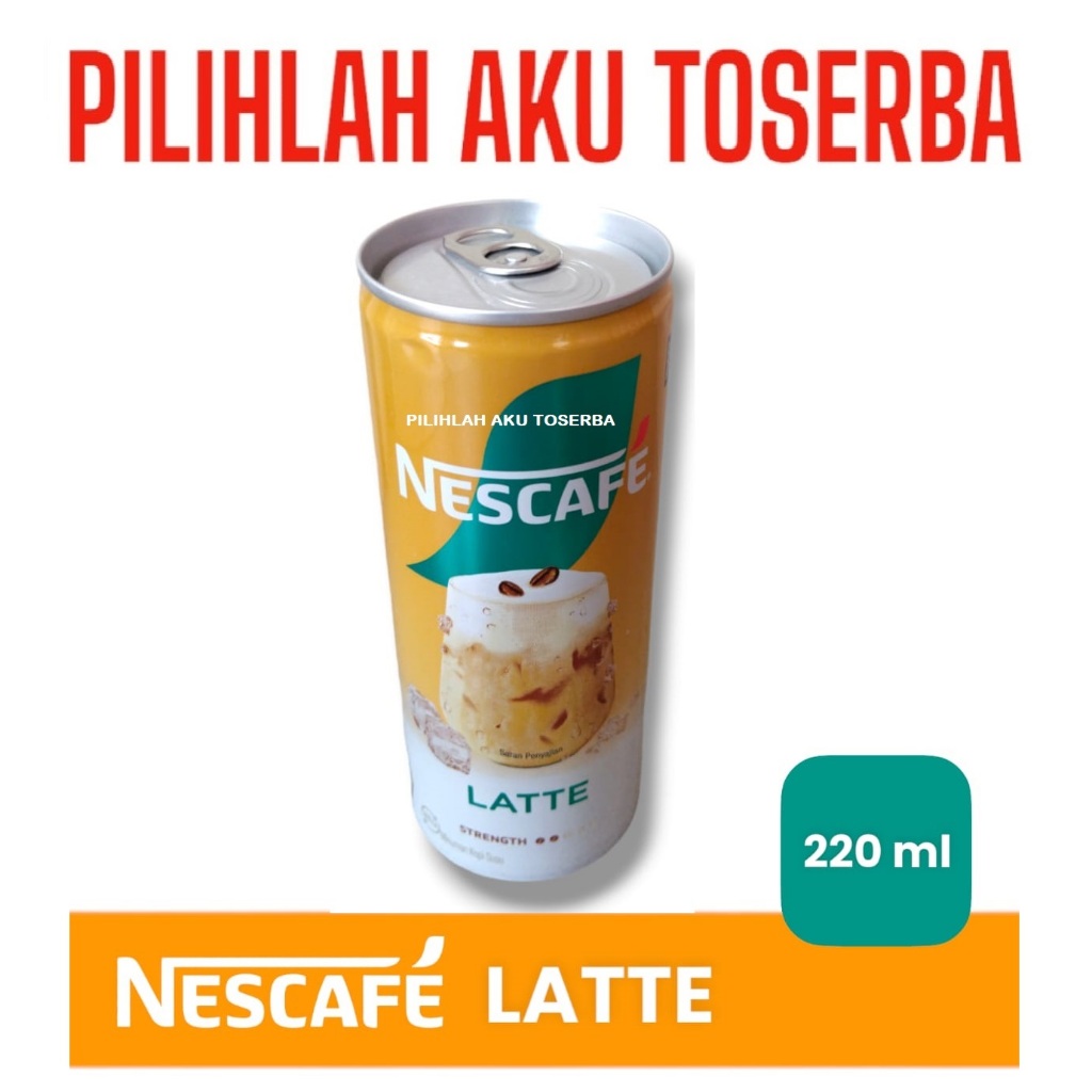 Jual Kopi Nescafe Kaleng / Nescafe Can LATTE 220 ml - ( HARGA 1 DUS isi ...