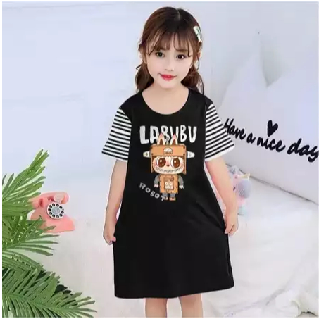 Jual Daster salur anak perempuan usia 2-13 tahun motif Labubu 1 DTF ...