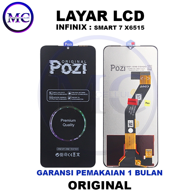 Jual LCD TOUCHSCREEN INFINIX SMART 7 X6515 ORIGINAL | Shopee Indonesia