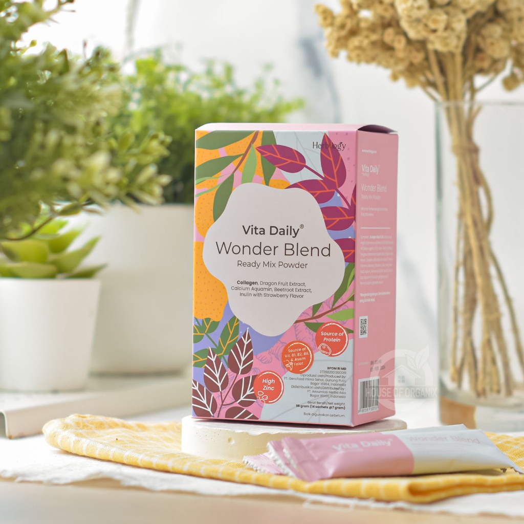 Jual Herbilogy Vita Daily Wonder Blend 14 Sachet ( Suplemen Kehamilan ...