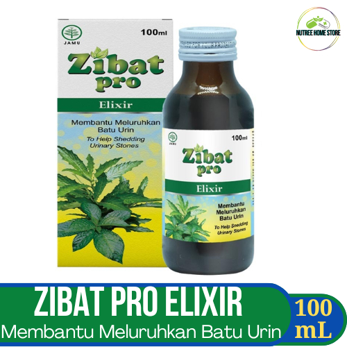 Jual Zibat Pro Elixir 100 ml & 300 ml | Obat Batu Ginjal dan Kencing ...