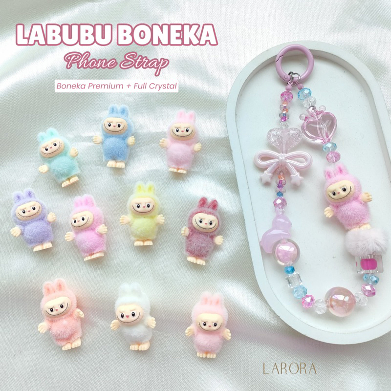 Jual LABUBU BONEKA (Phone Strap Crystal) | Shopee Indonesia