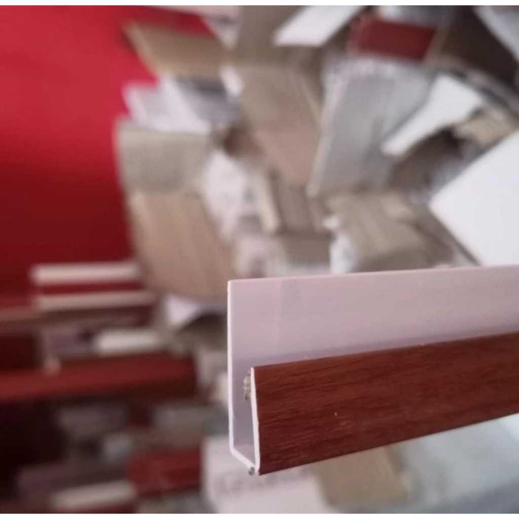 Jual List Tutup Pvc Shunda Plafon Laminate motif kayu jati doff ...