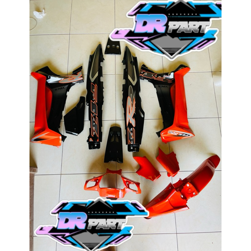 Jual TERLARISS!!!COVER BODY FULLSET BODI HALUS FULL SET YAMAHA FIZR FIZ ...