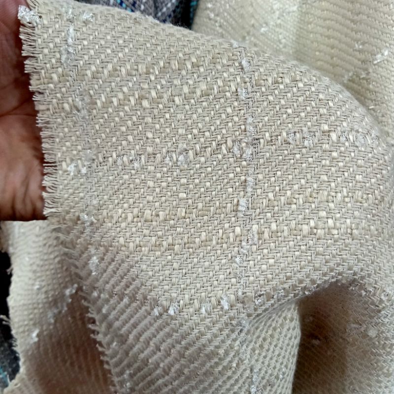 Jual Kain - Kain Tweed One tone - Kain Tweed Acrilik Import - Kain ...