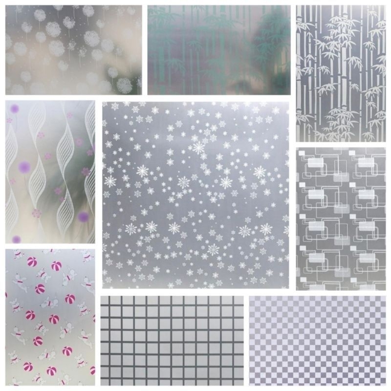 Jual stiker kaca premium/sticker kaca privat/sandblast kaca buram ...