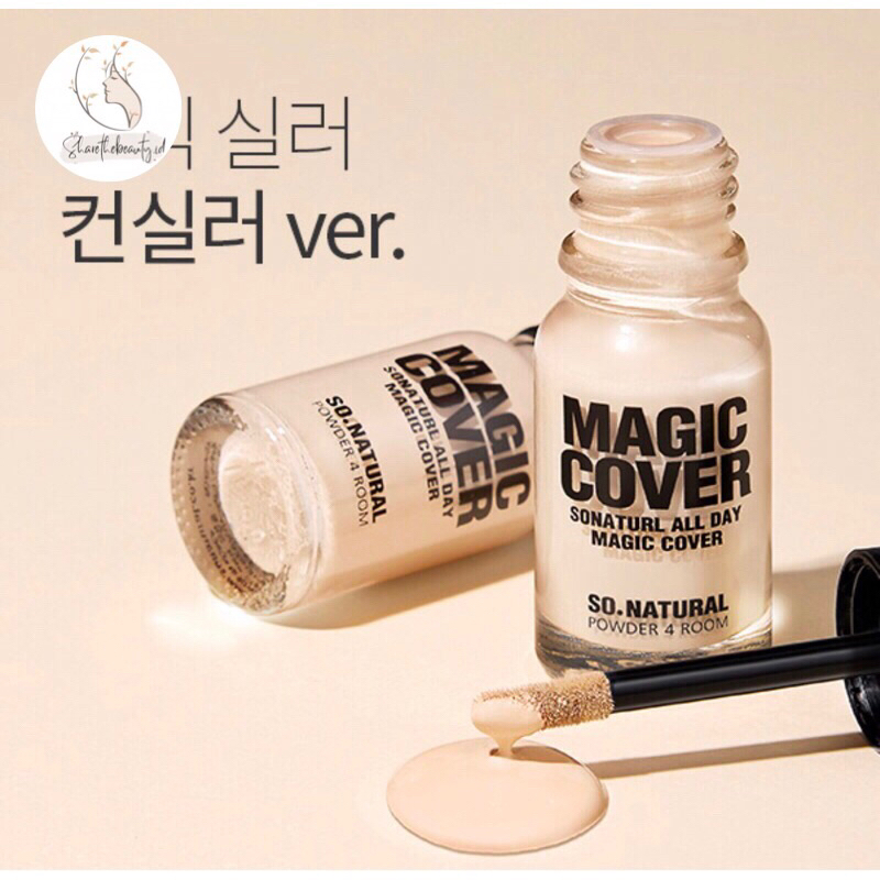 Jual [READY] NEW!! So Natural Magic Cover Powder 4 Room Concealer ...