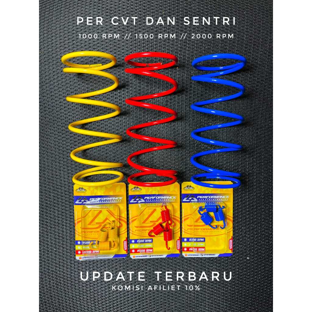 Jual PER CVT 1000 RPM 1500 RPM 2000 RPM BEAT VARIO SPACY SCOOPY PCX ADV ...