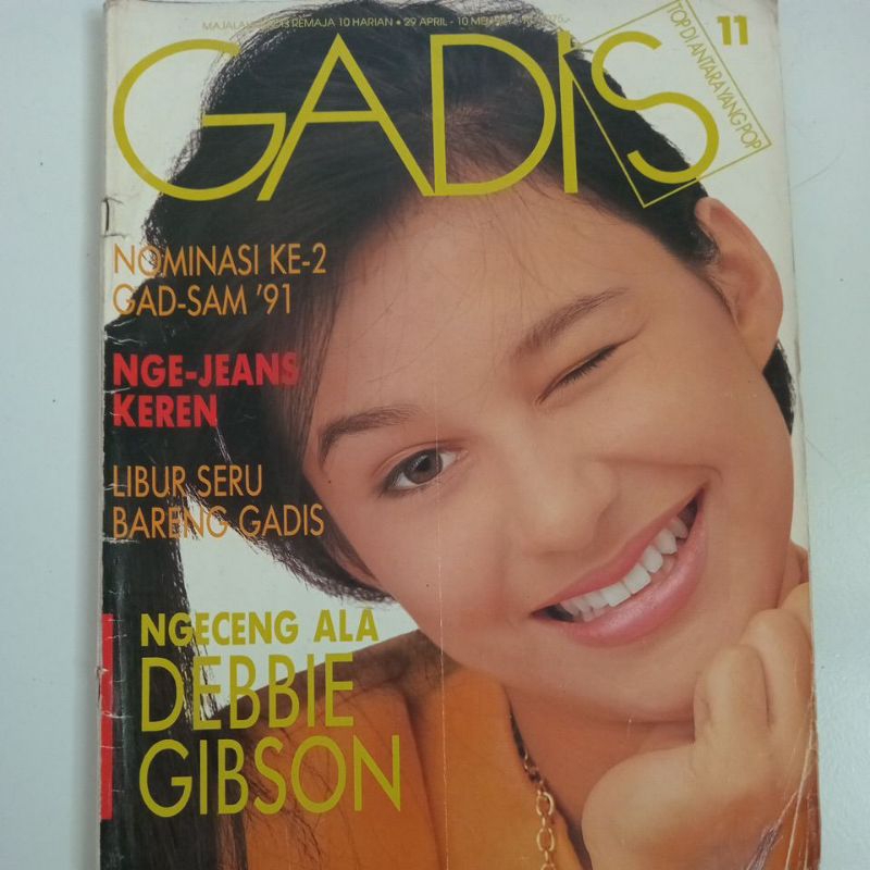 Jual Majalah Gadis Tahun 1991 Cover Irina Handojo Oetomo | Shopee Indonesia