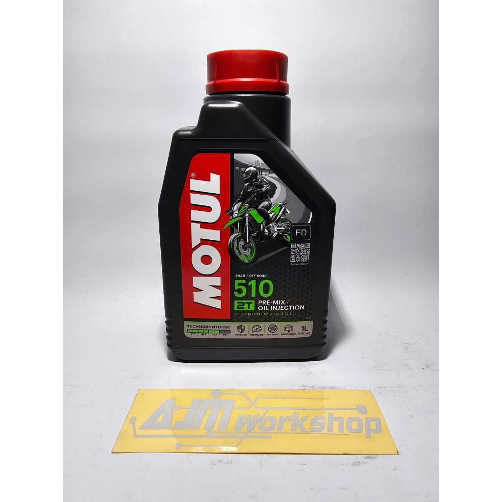 Jual Oli Samping Motor 2 TAK Motul 510 2T Technosynthese 1L | Shopee ...