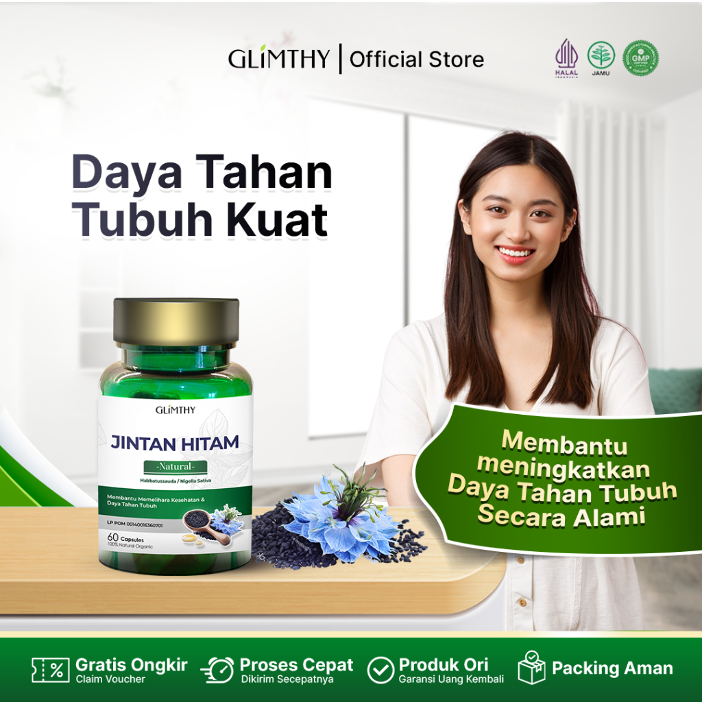 Jual Glimthy Natural Jinten Hitam - Habbatussauda - Suplemen Herbal ...