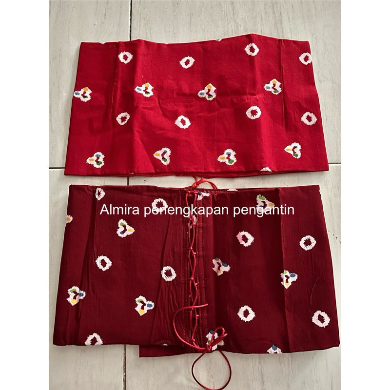 Jual angkin jumputan instan / Angkin kebaya / Kemben Kebaya | Shopee ...
