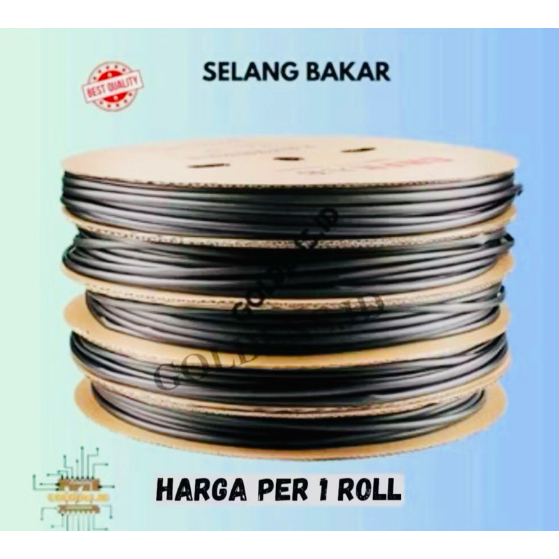 Jual SELANG BAKAR 1 ROLL/ ISOLASI BAKAR 1 ROLL/ 2MM, 3MM, 4MM, 5MM, 6MM ...