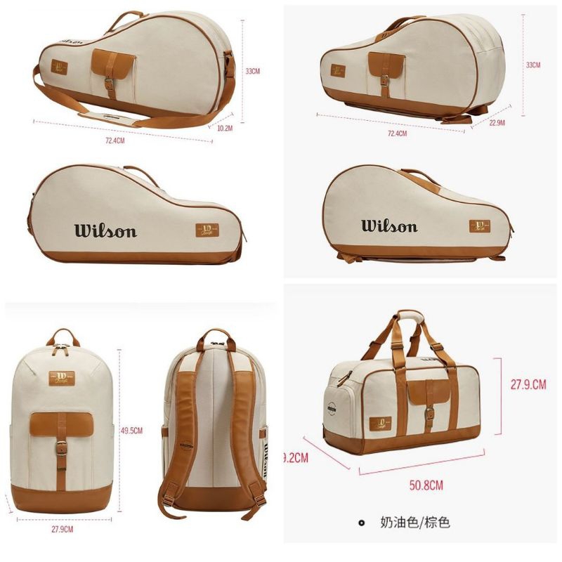 Jual Tas WILSON 110th Anniversary Limited Edition Retro Vintage Tennis ...