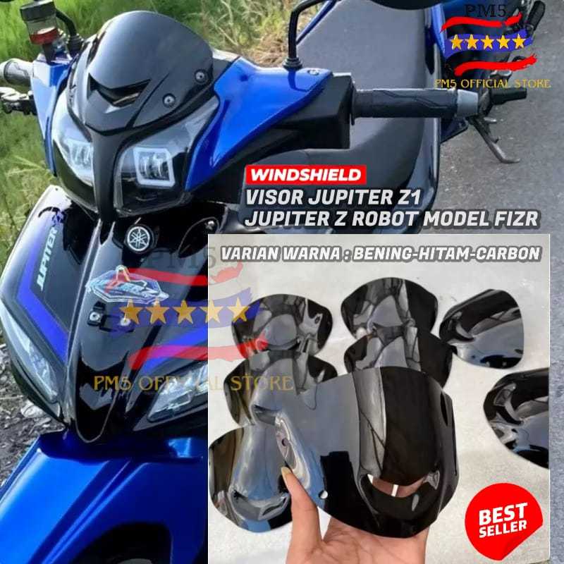 Jual VISOR JUPITER Z1 JUPITER Z ROBOT MODEL FIZR BAHAN FULL AKRILIK ...