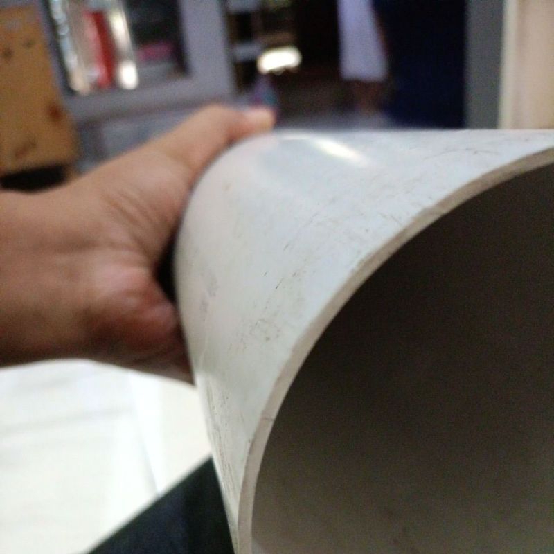 Jual 1 Meter Paralon Air PVC Type D 4 Inch Maspion Putih | Shopee Indonesia
