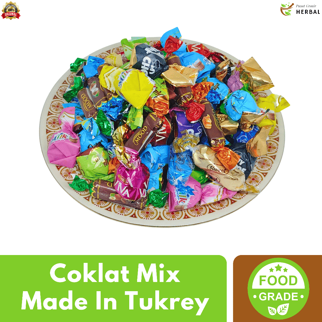Jual Coklat Arab Mix 1Kg Truffle Premium Asli | Aneka Cokelat Turkey ...